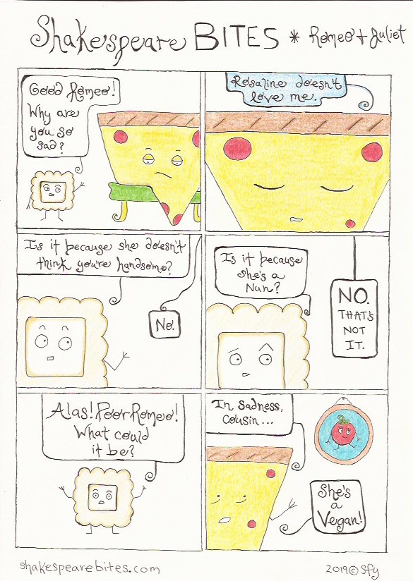 Romeo and Juliet: Scene 5, Comic 6 – Shakespeare Bites